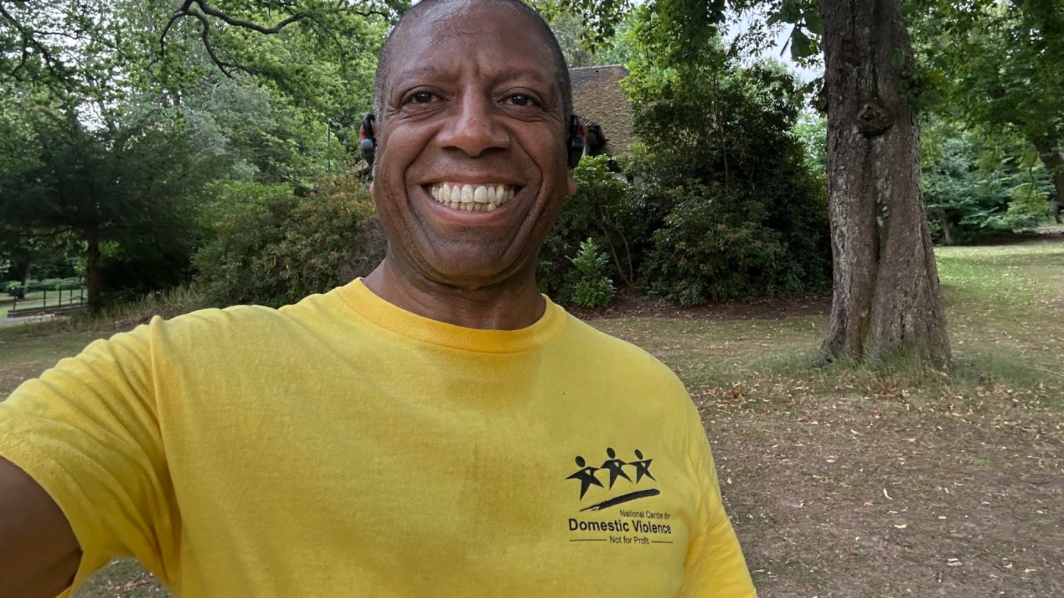 Brummie Keith runs for NCDV