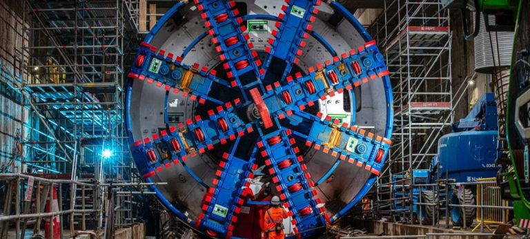 Build of tunnel to Euston under way in Birmingham-London HS2 rail project