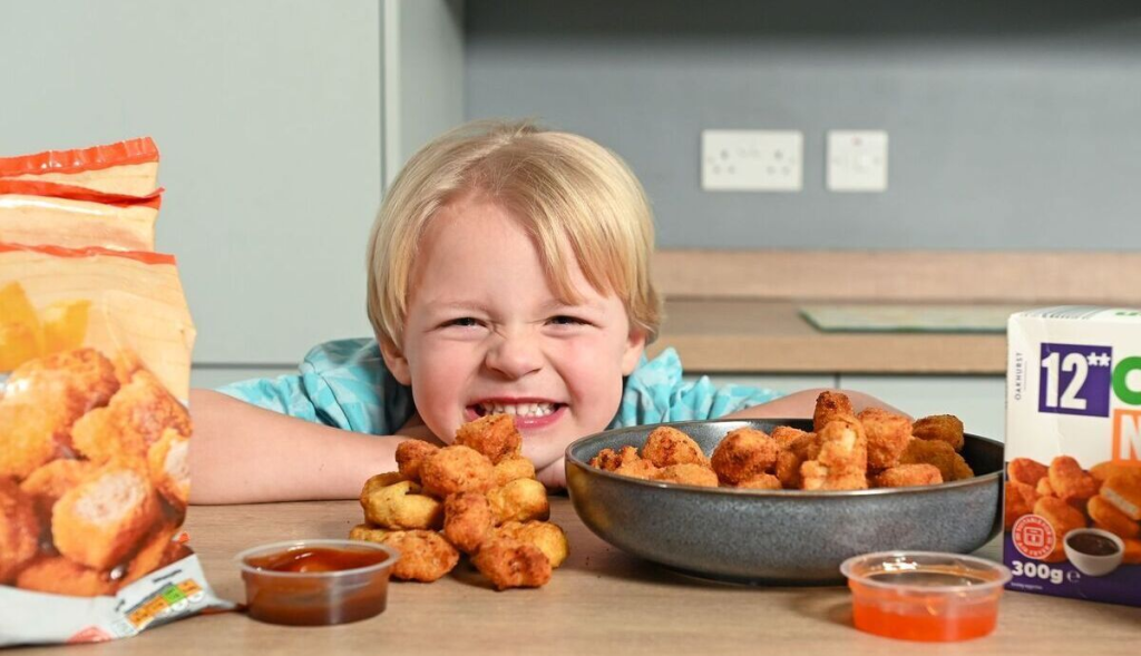Four-year-old Wolves fan Rory Smith is Aldi’s official chicken nugget ...